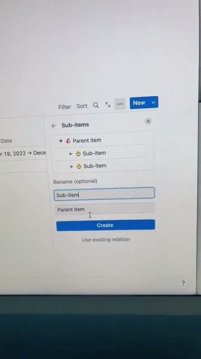 Notion Update Add Sub Tasks In Your Notion Template Notiontutorial Youtube