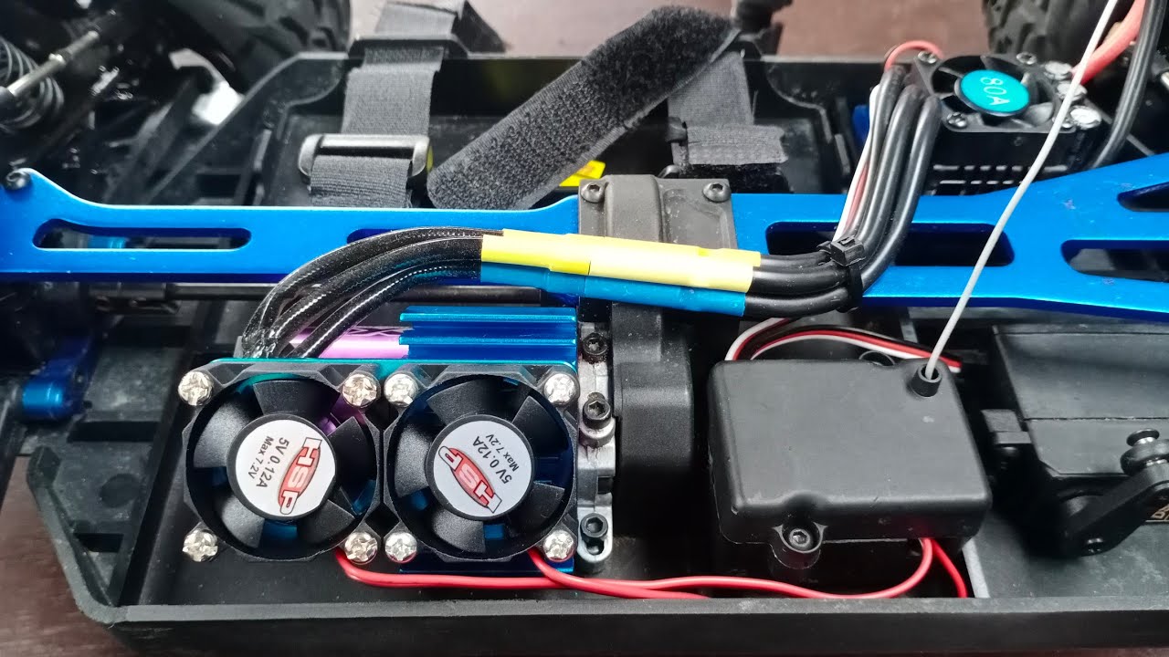 VRX COBRA RH818 UPGREAD HEADSINK DOUBLE FAN - YouTube