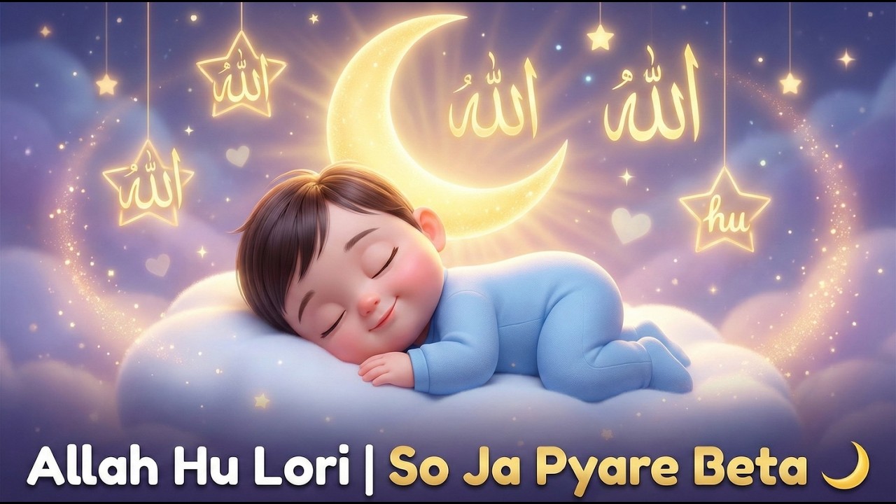 So Ja Mere Pyare Bacche Allah Hu Allah Hu Heart Touching Islamic ...