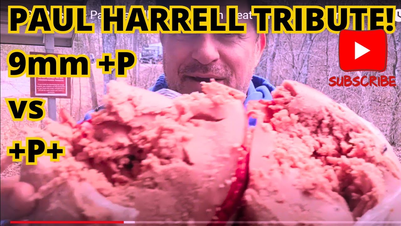 9mm +P vs +P+ Underwood Paul Harrell Style "Modern Meat Target" Is Plus ...