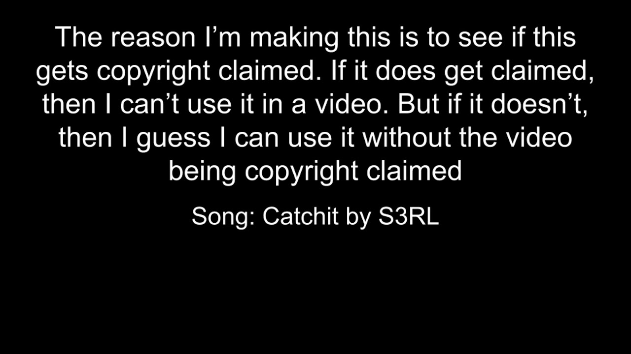 Music Test To See If This Gets Copyright Claimed YouTube music-test-to-see-if-this-gets-copyright-claimed-youtube