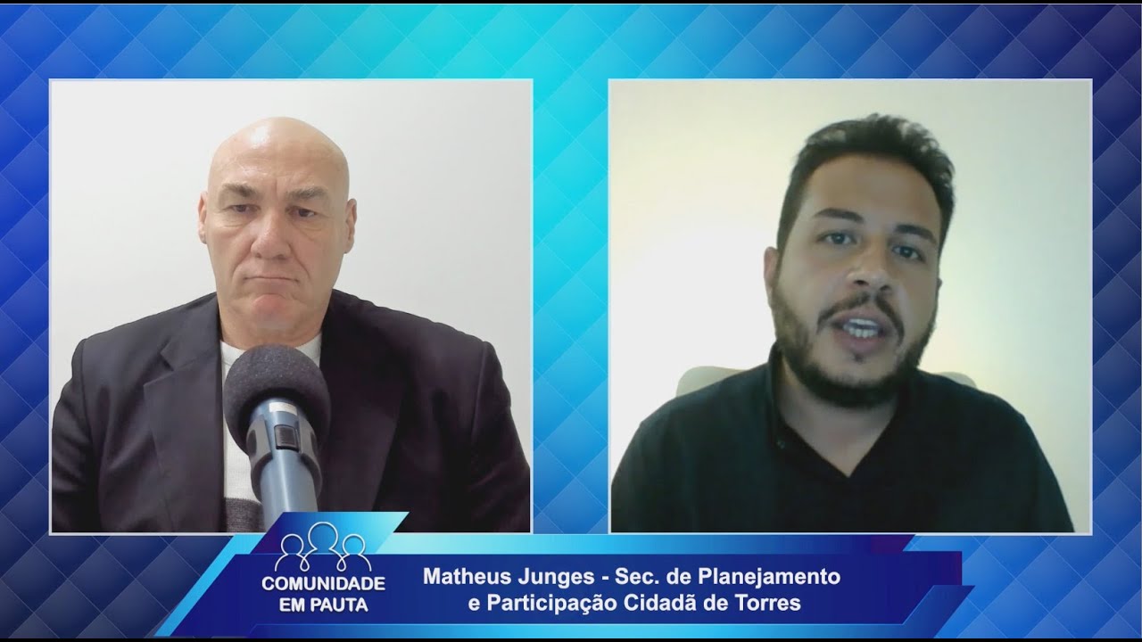 Comunidade em Pauta - Matheus Junges - YouTube