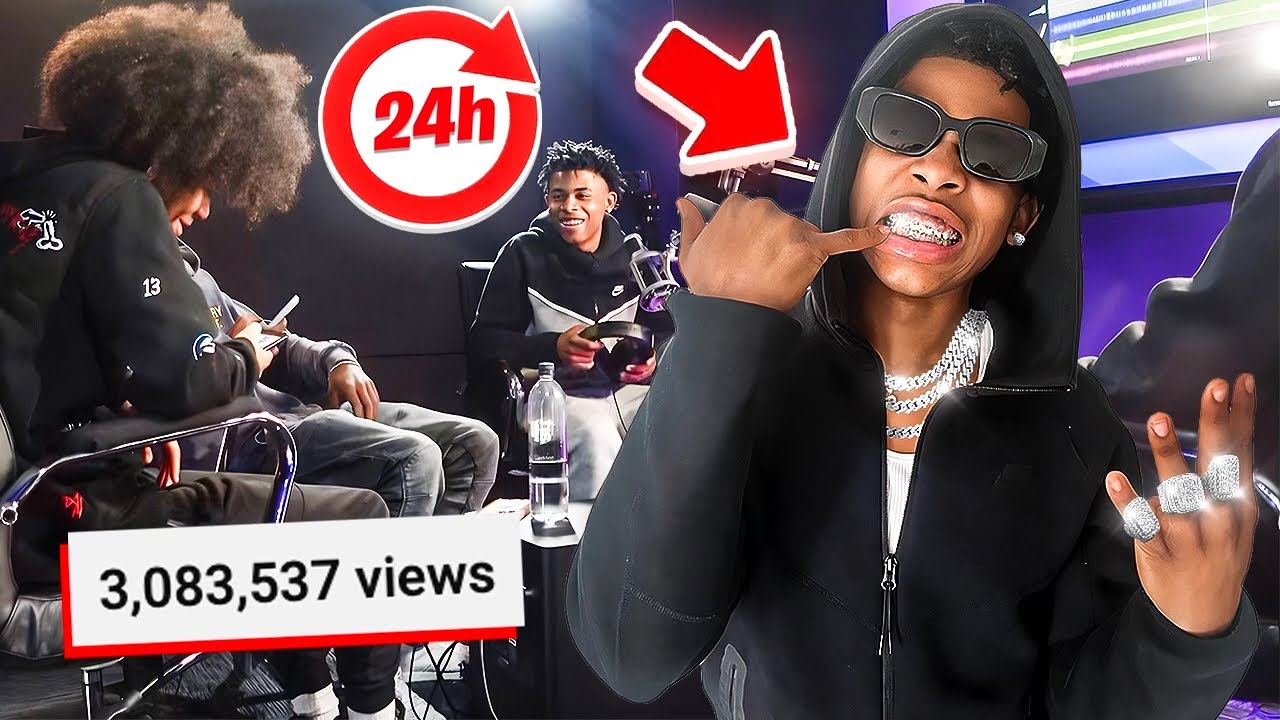 I TURNED MYSELF INTO A “ RAPPER “ FOR 24HRS (DISS TRACK ??) - YouTube
