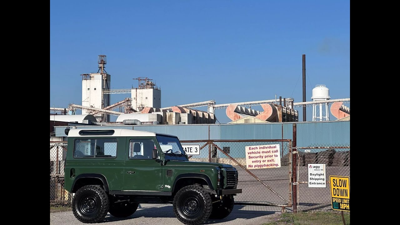 2000 Land Rover Defender 90 Td5 Turbo Diesel Coniston Green Lift Kit ...