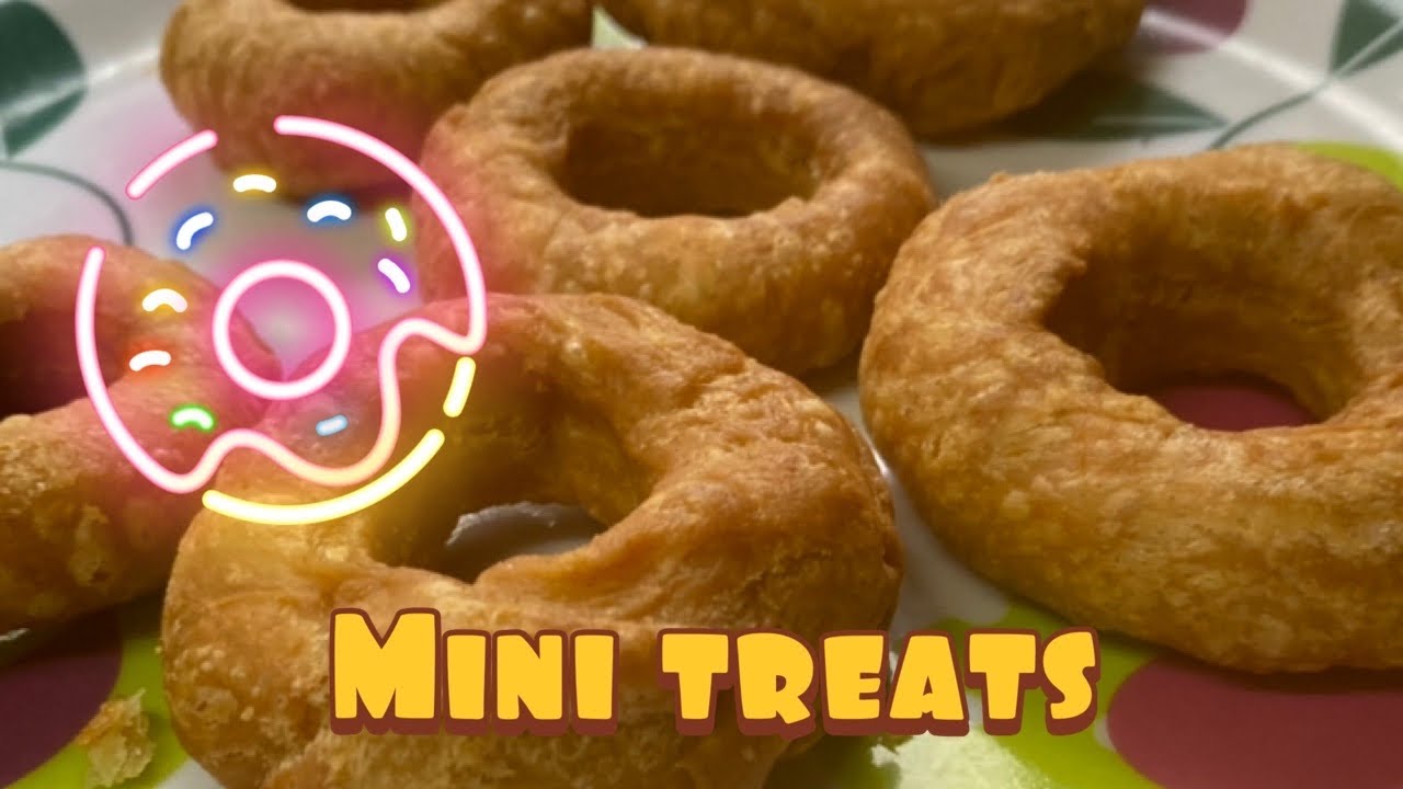Kids easy mini donut treats - YouTube