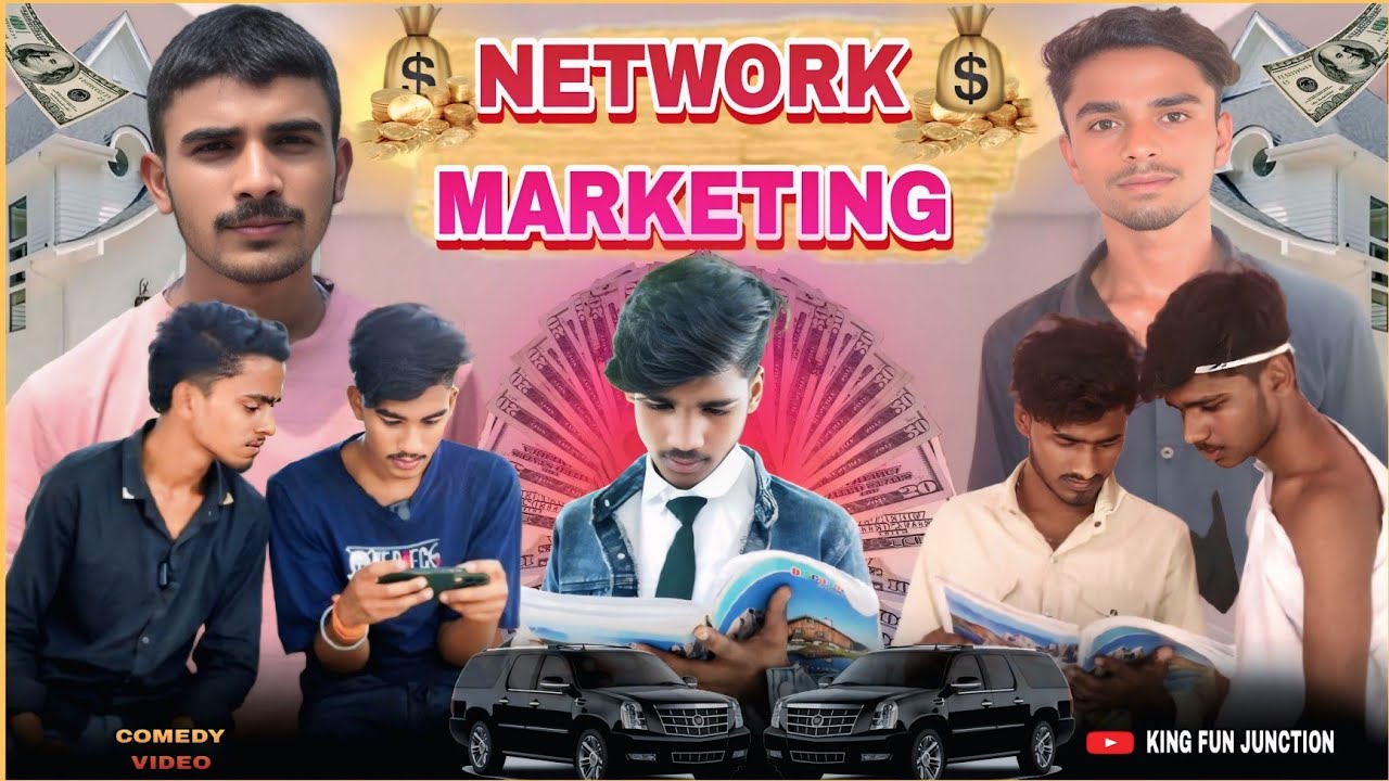 Network Marketing | नेटवर्क मार्केटिंग | King Fun Junction | #comedy #video - YouTube