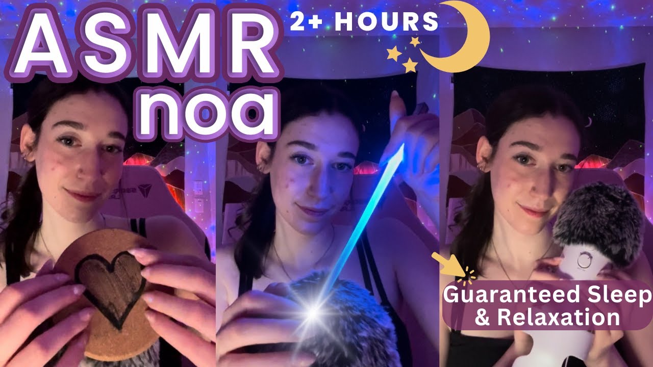 Light Triggers, Energy Rain, Whispering +more | 2+HOURS asmr for sleep and relaxation 💕| live ...