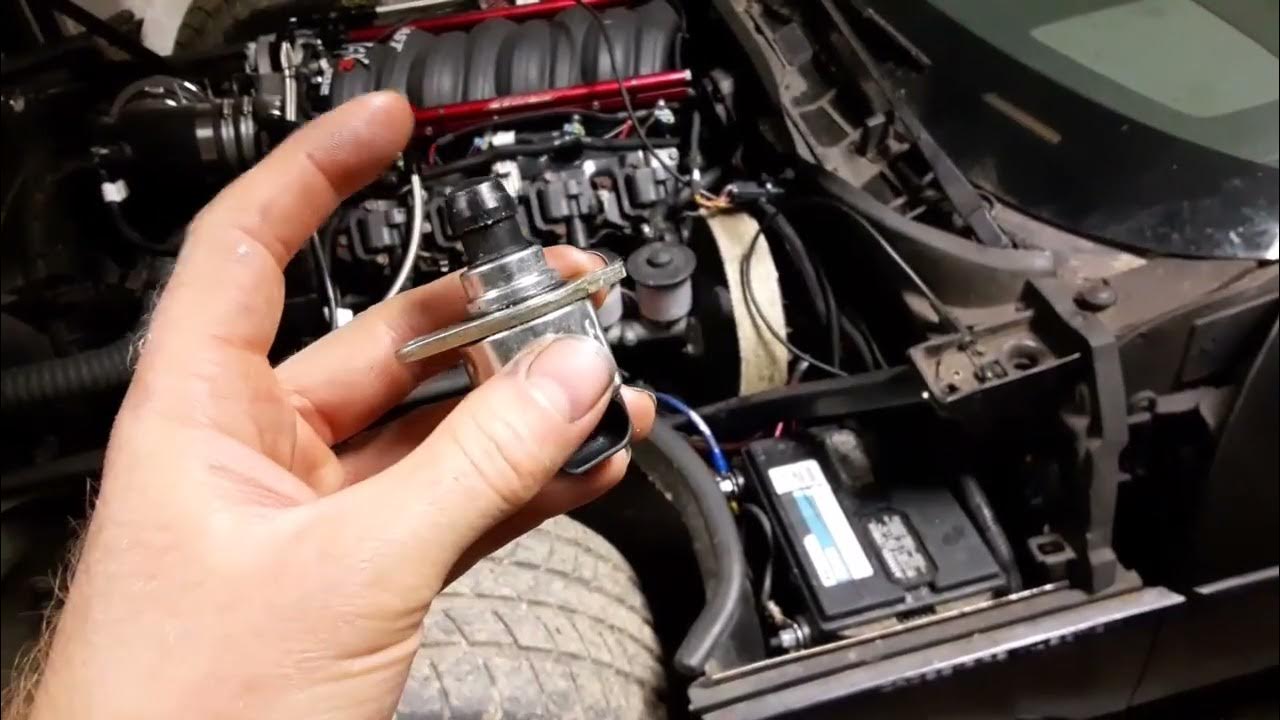 Idle tuning with Holley EFI Terminator X C4 Corvette Elva - YouTube