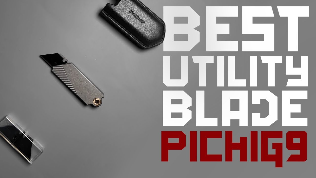 BEST UTILITY BLADE FOR EDC THE PICHI G9 - YouTube