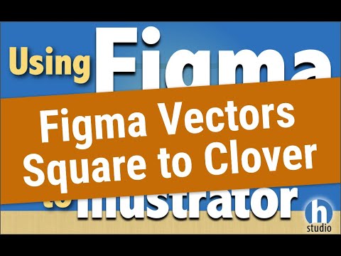 Figma Vector Basics - Square to Clover - YouTube