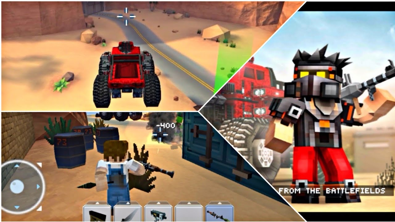 BLOCKY CAR TANKS ONLINE GAMING | VEHICLE COMBAT | ARUN CHOUDHARY VLOGS ...