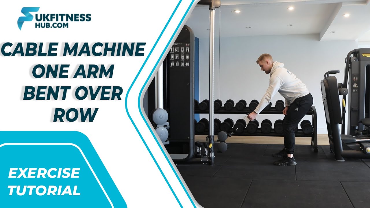 Exercise Tutorial: Cable Machine One Arm Bent Over Row - YouTube