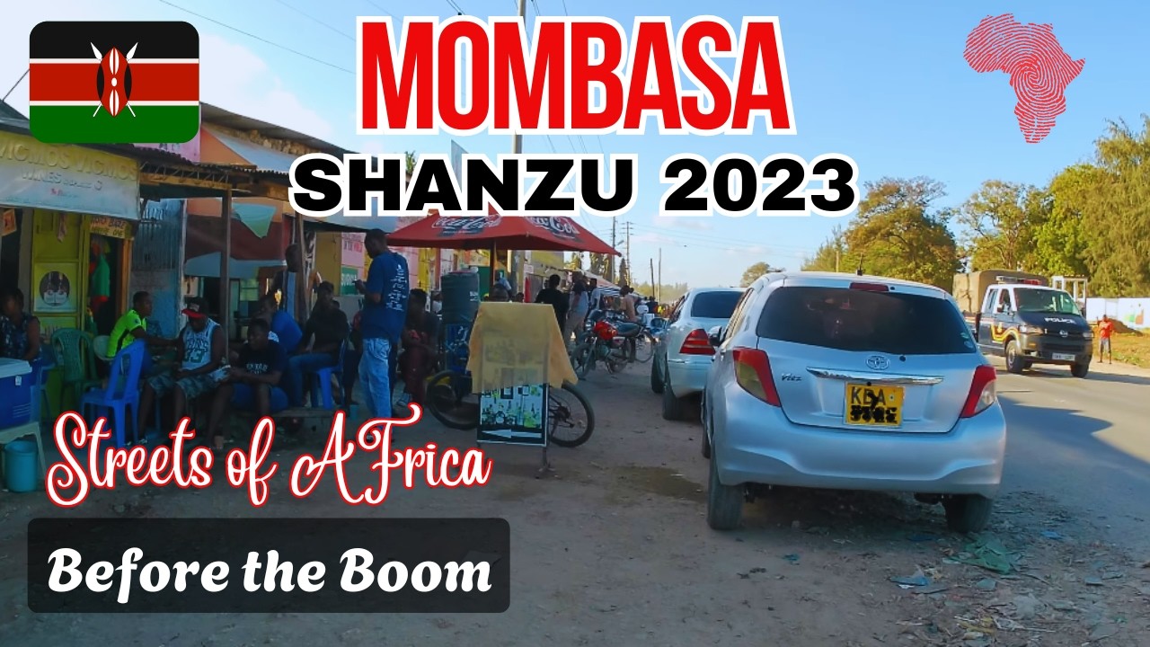 🏙️ Discovering Shanzu Town: 4K Walking Tour Along Mombasa Malindi ...