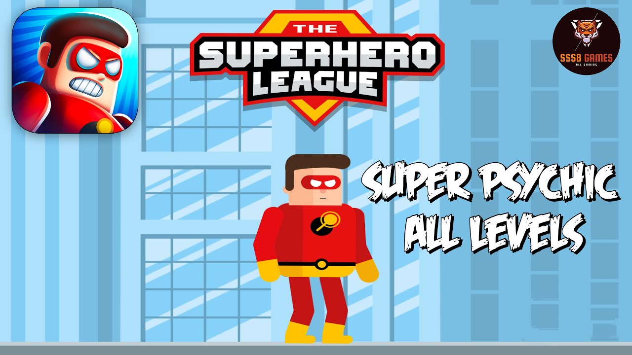 The Superhero League: SUPER PSYCHIC All Levels - 3 Stars , iOS/Android ...