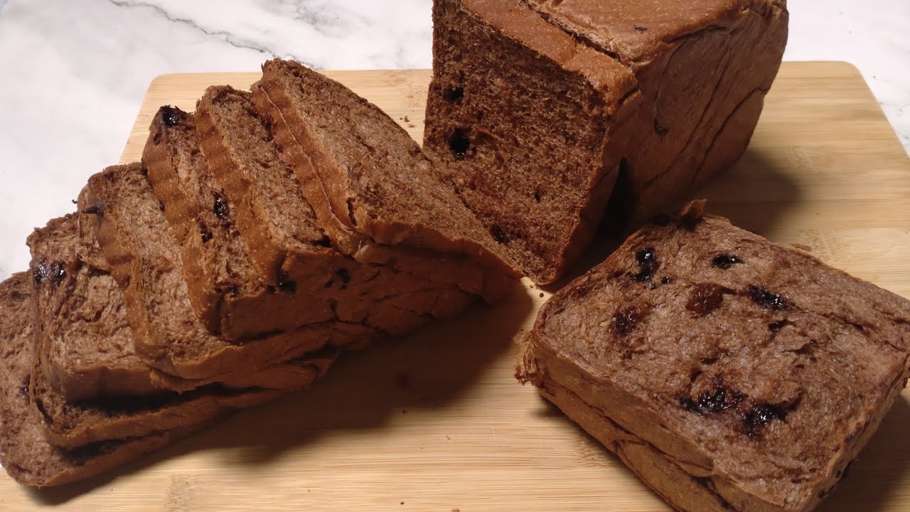 The Best Chocolate Raisins Loaf Bread | Aroma Baked - YouTube