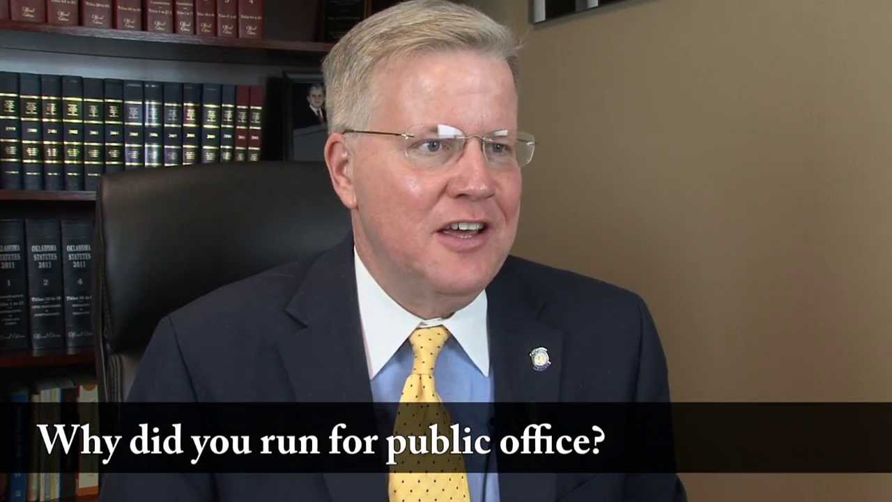 Meet Your Legislator: Oklahoma State Rep. David Brumbaugh - YouTube