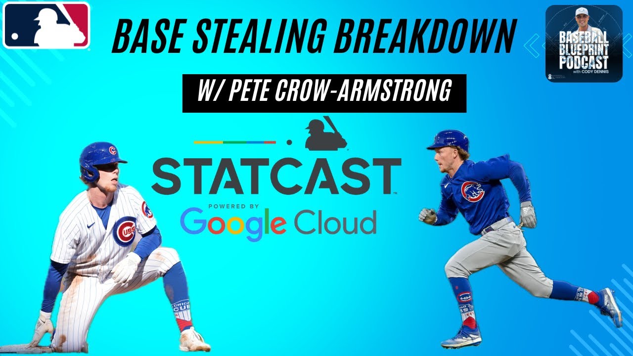 Pete Crow-Armstrong *Base Stealing Breakdown* - YouTube