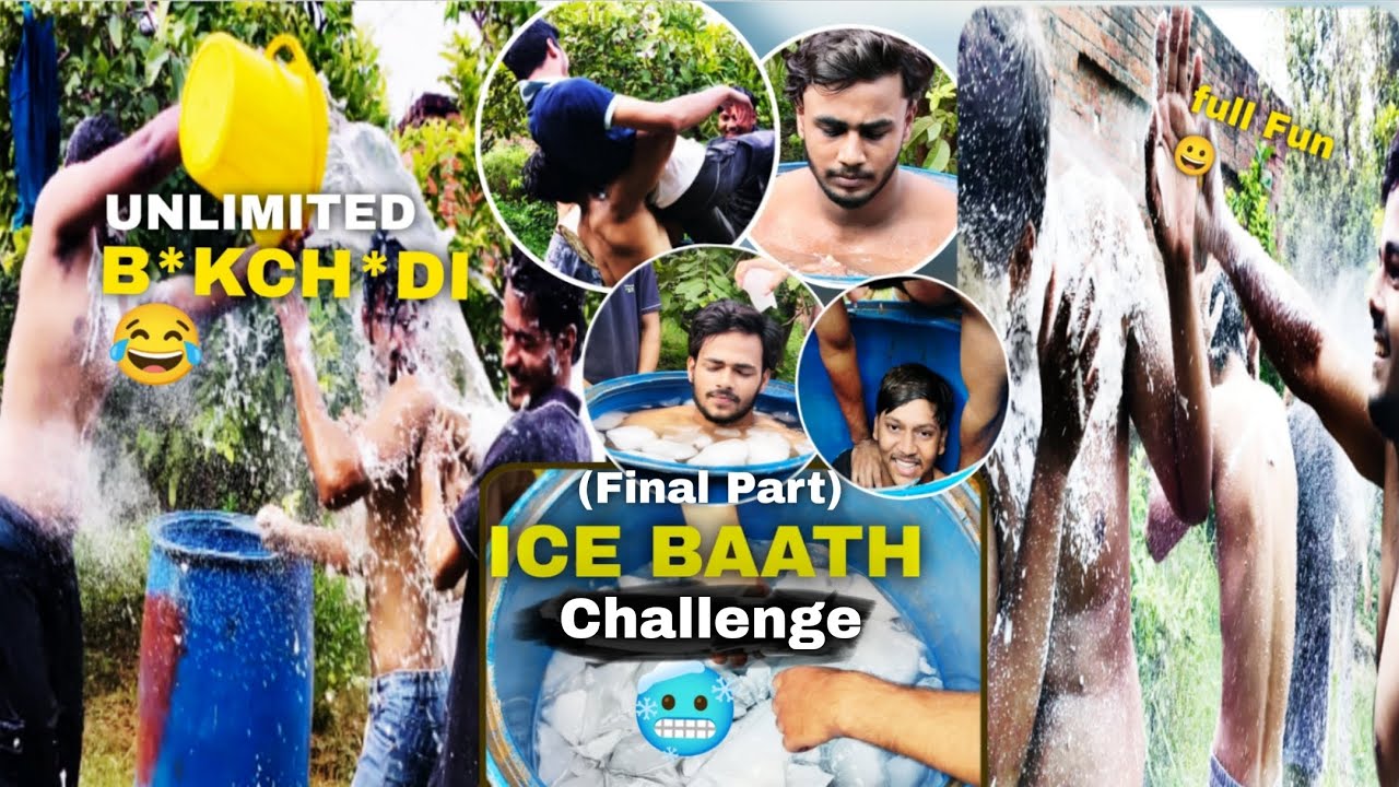 Crazy ice bucket challenge video | funny ice bucket challenge video ...
