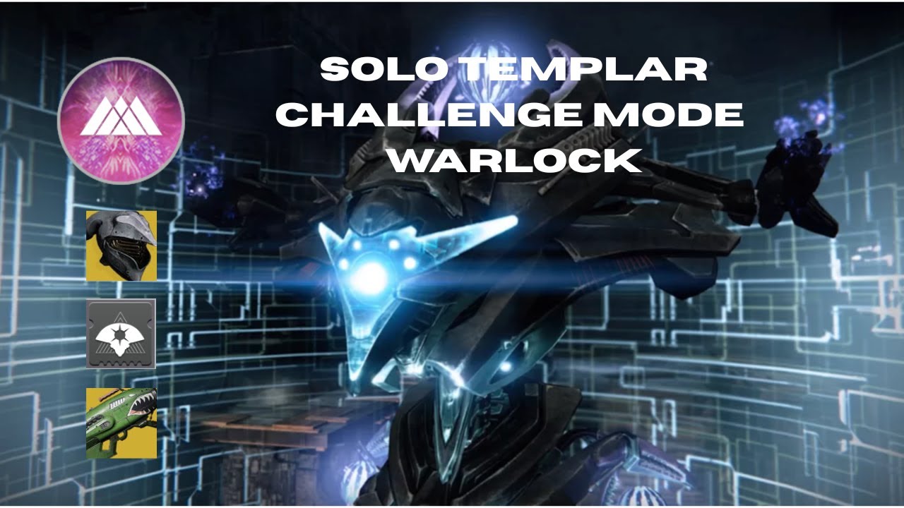 Solo Templar Challenge mode (Warlock) - (Ash and Iron) - YouTube