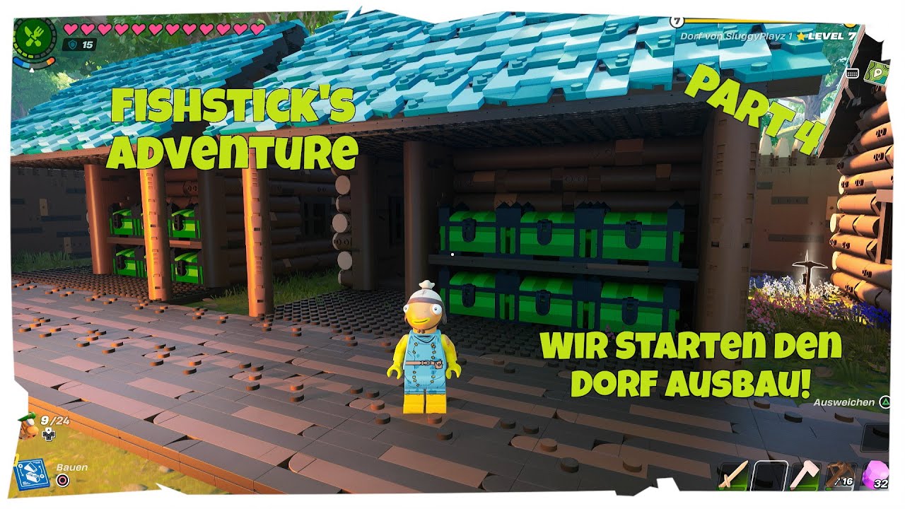 Lego Fortnite Fishstick's Adventure Part 4 - YouTube