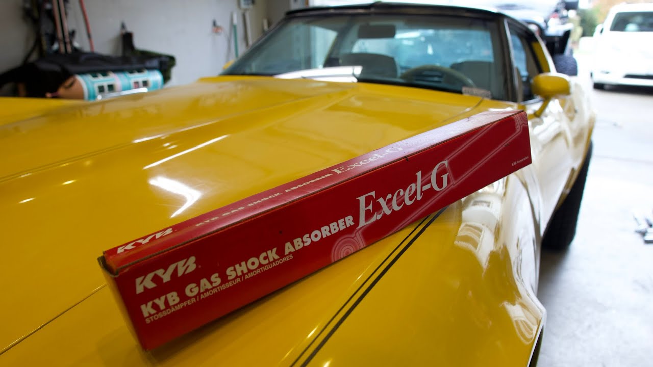 Installing rear shocks on a c3 corvette - YouTube