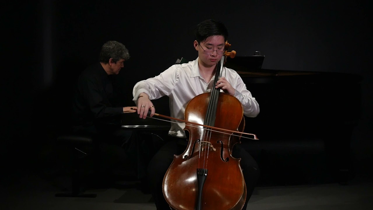[9th NYAIC] Grand Prize (Junior Division): Nicholas Chung, Cello - YouTube