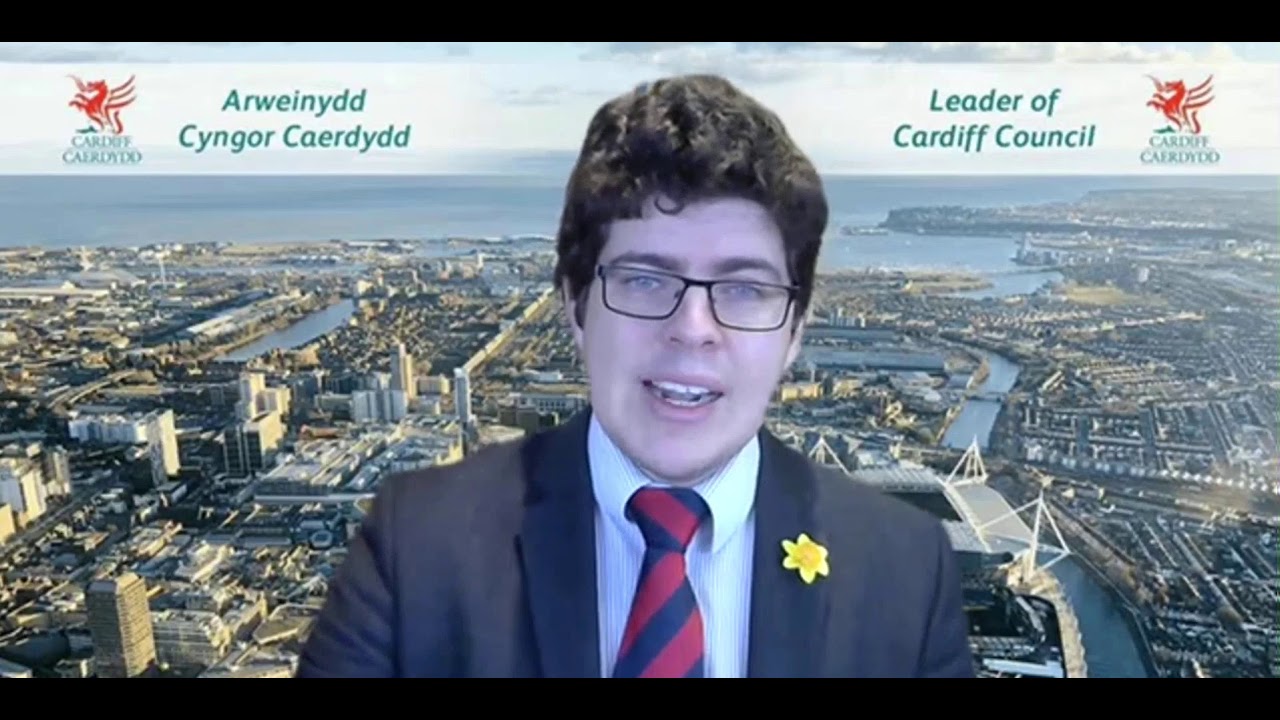 St David's Day Message from Council Leader, Cllr Huw Thomas - YouTube
