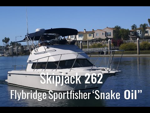 2015 Skipjack 262 Flybridge Profile By South Mountain Yachts - YouTube