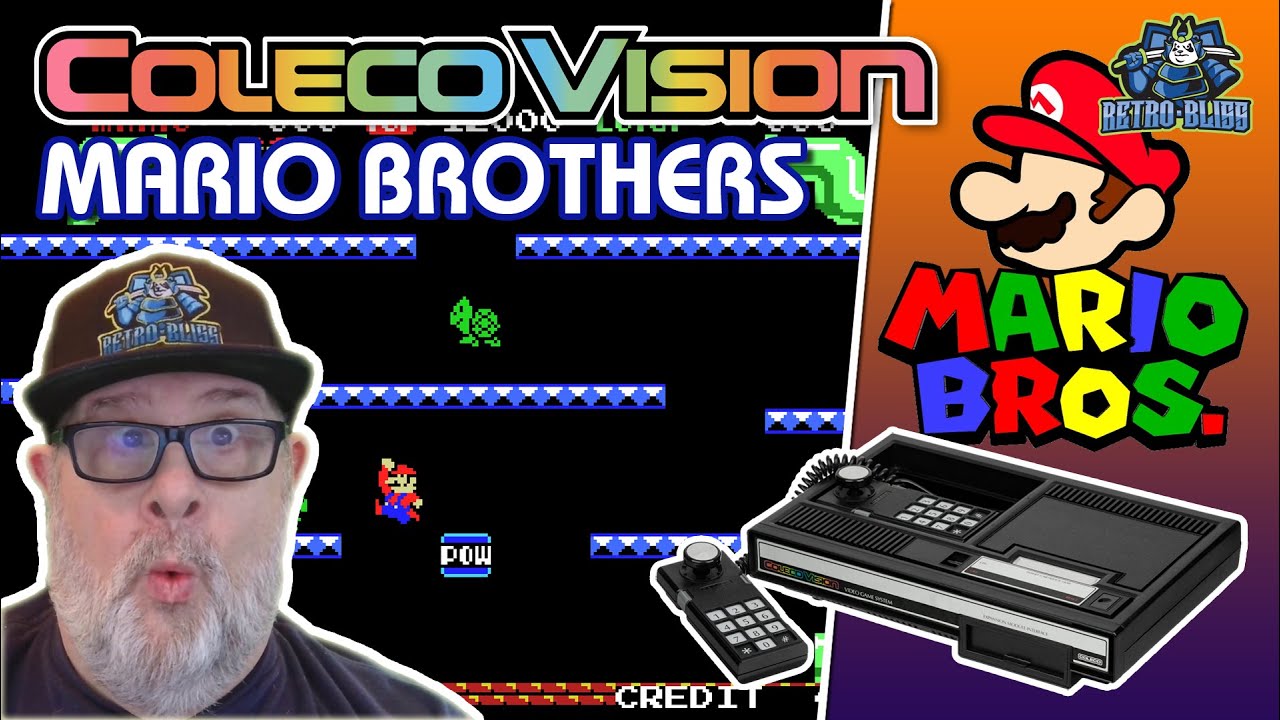 Let's Play MARIO BROS. – A ColecoVision Homebrew Game! - YouTube