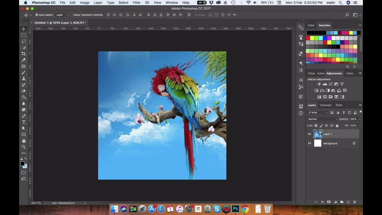 Color dodge in photoshop mac - YouTube