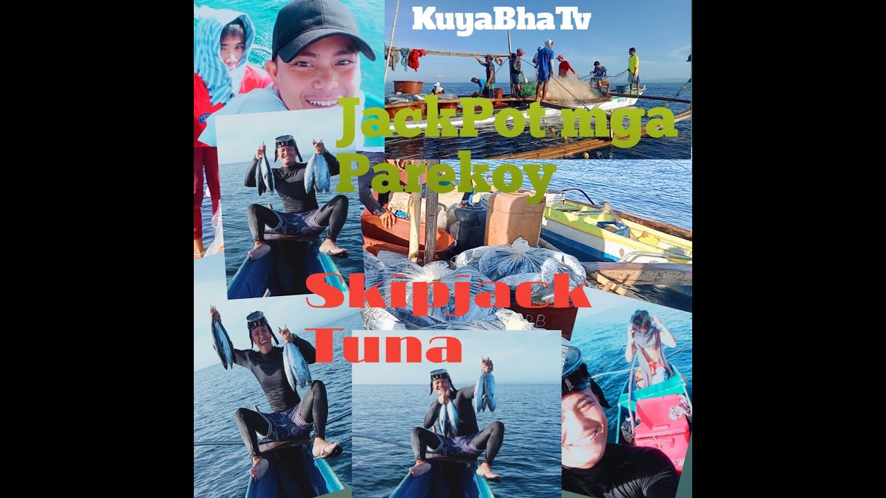 Dami niLang huLi TuLingan Gulyasan (skipjack Tuna) At Nabigyan pa Kami ...
