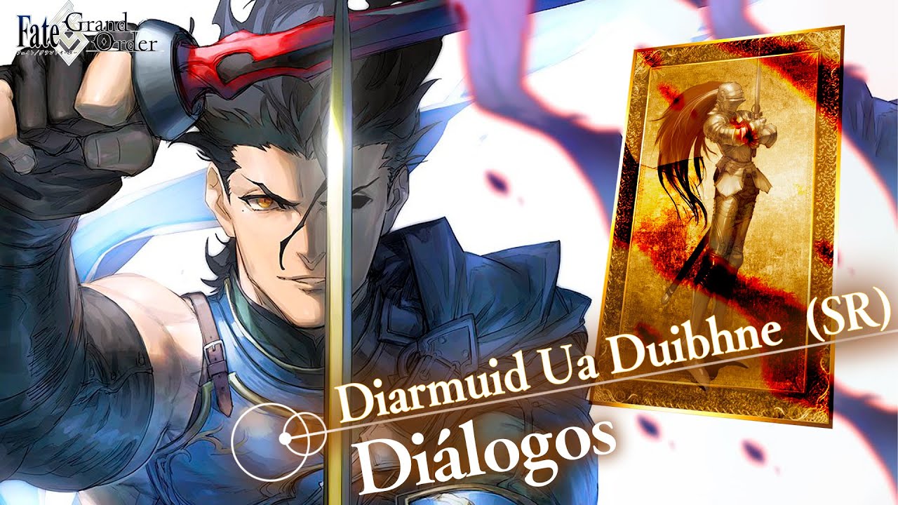 【FGO】Diarmuid Ua Duibhne (Saber) | Diálogos「Sub Español」 - YouTube