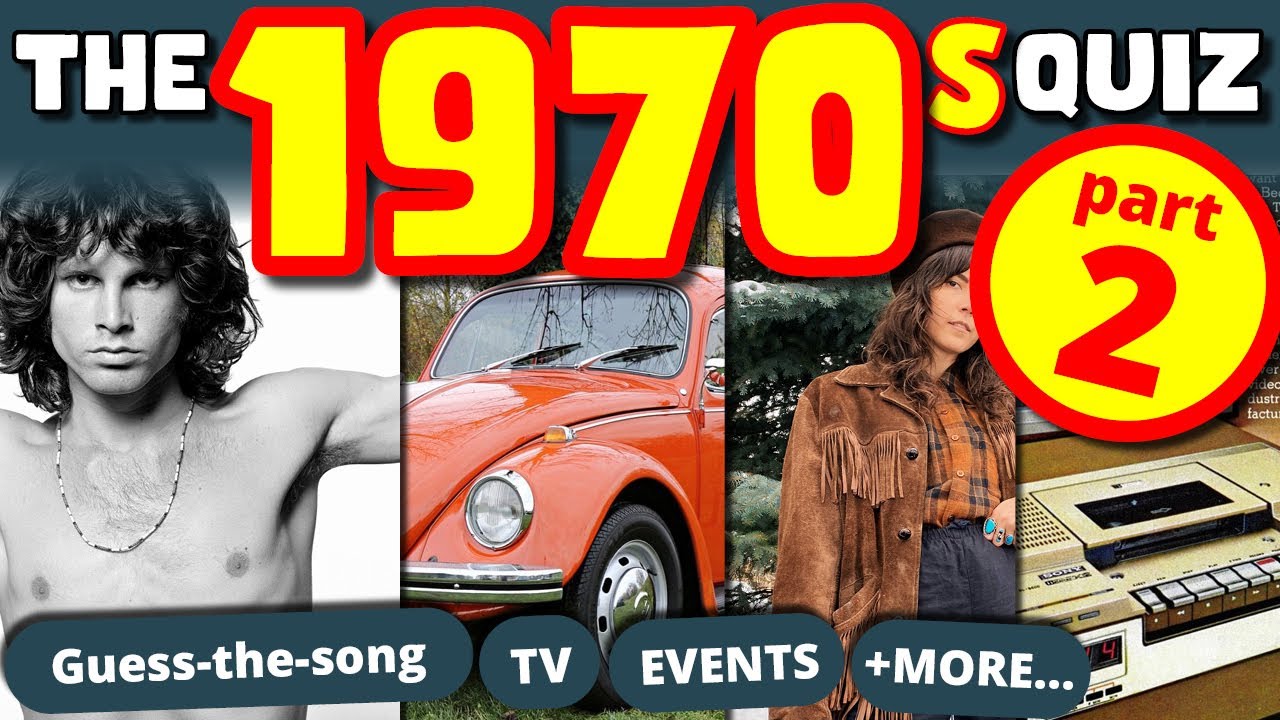 Ready to Relive The 70s?! 🕺 Take on The 1970s Senior Quiz 🌟 Refresh ...