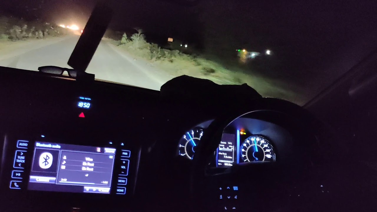 Fortuner Night drive status | Toyota Fortuner status | ek Raat - YouTube