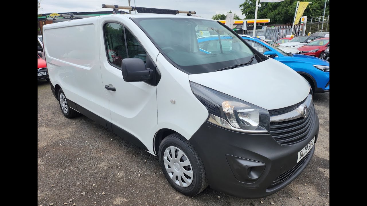 2019 Vauxhall Vivaro LWB Diesel 2900 1.6Cdti 120Ps - YouTube
