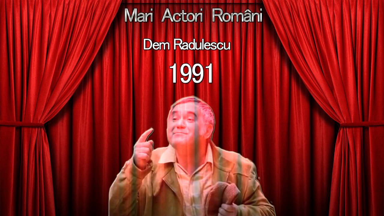 Dem Radulescu - 1991 - YouTube