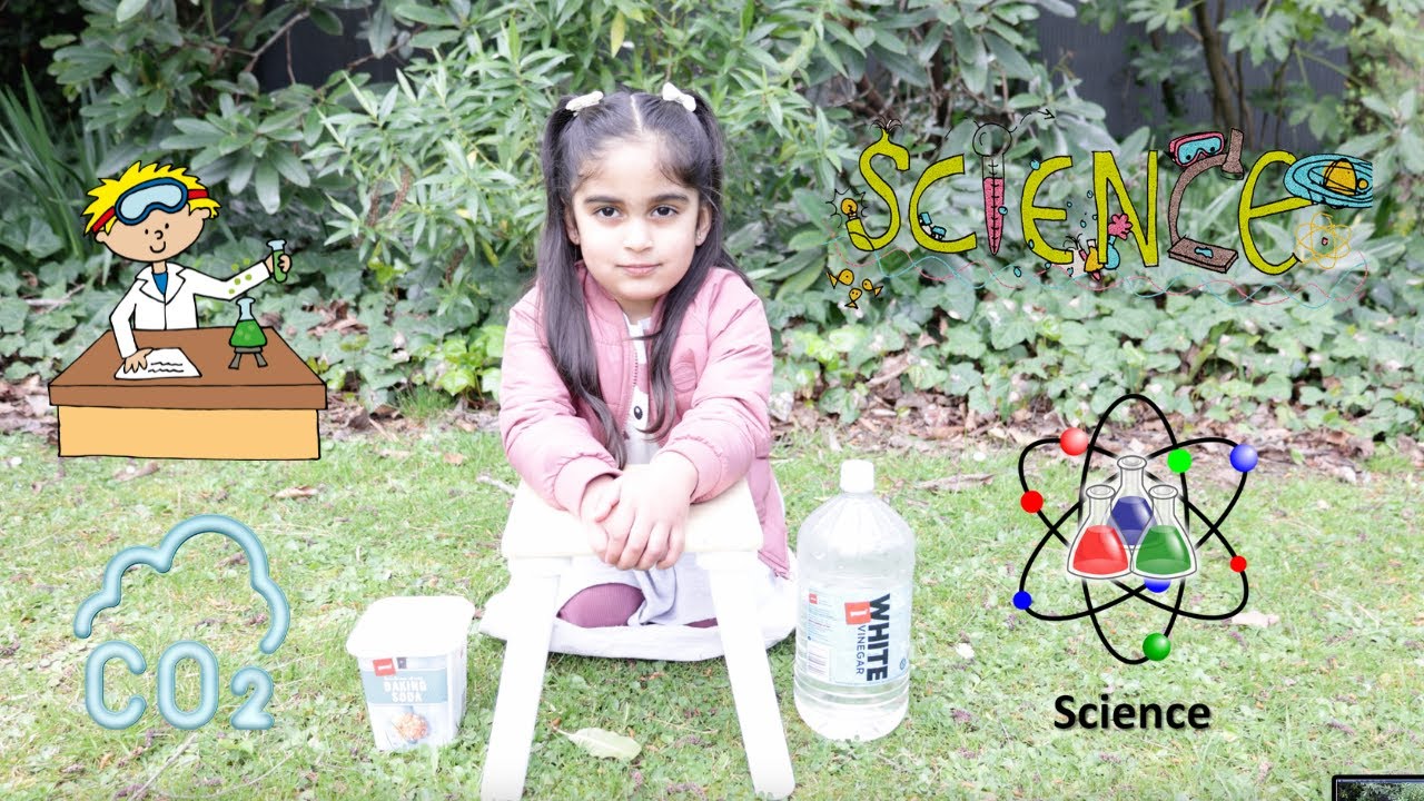 Vinegar, Baking Soda & Ballon Fizzy Fun | Kids Science Experiment ...