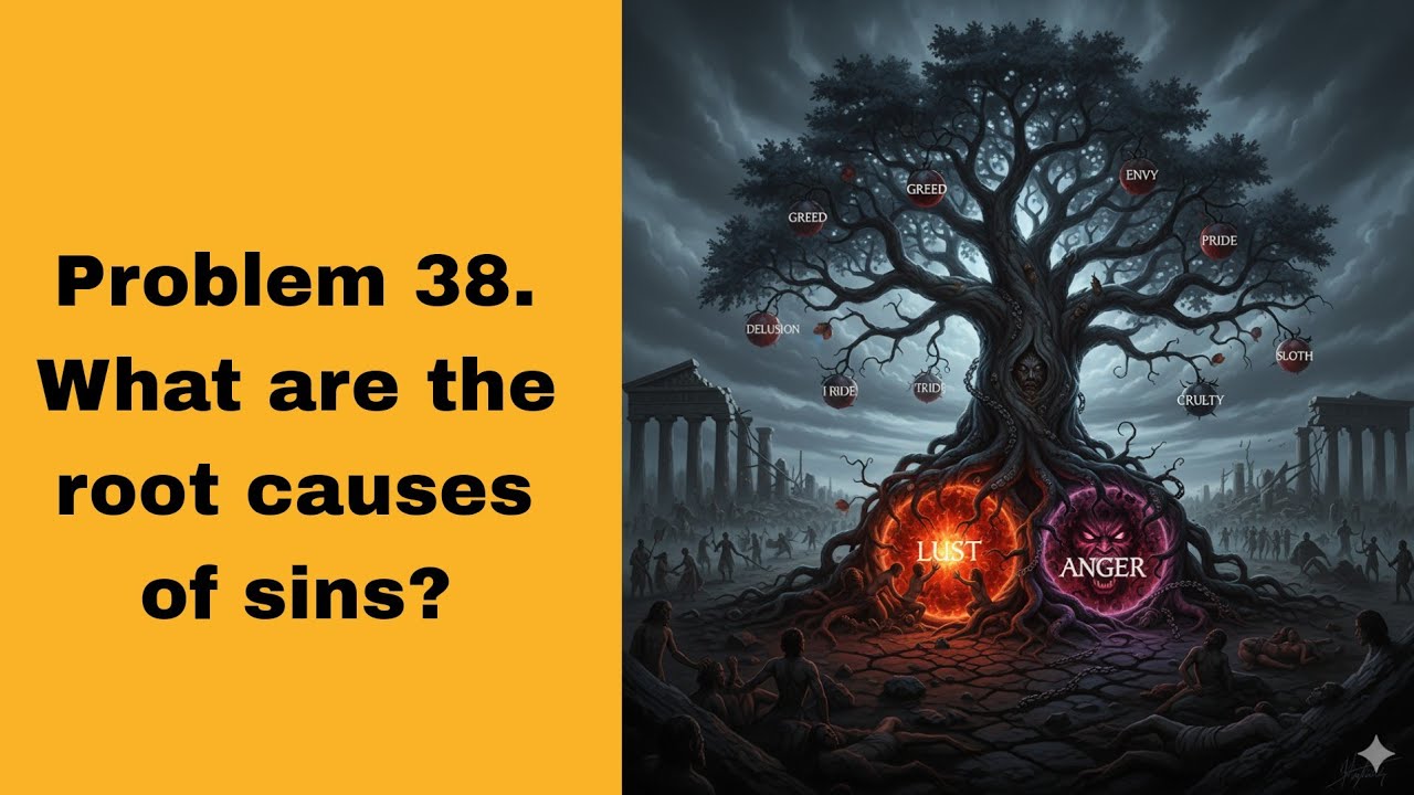 Problem 38. What are the root causes of sins?(@BhagavadGita ...