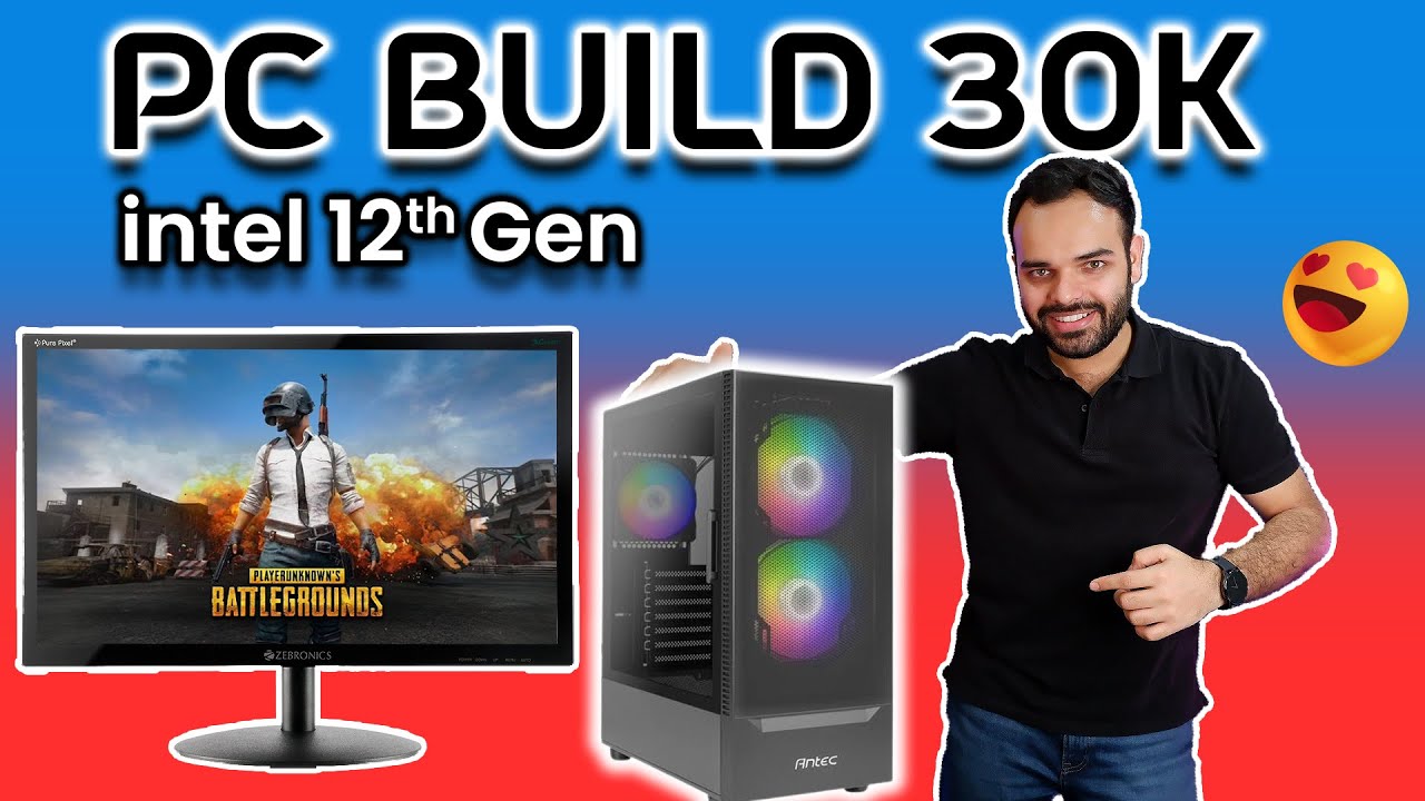Best Budget Gaming PC Build under 30k | 30000 PC Build | Intel 12th Gen ...