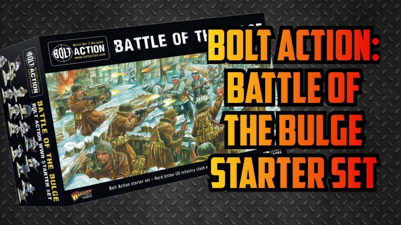 Bolt Action 3rd edition: Battle of the Bulge - YouTube