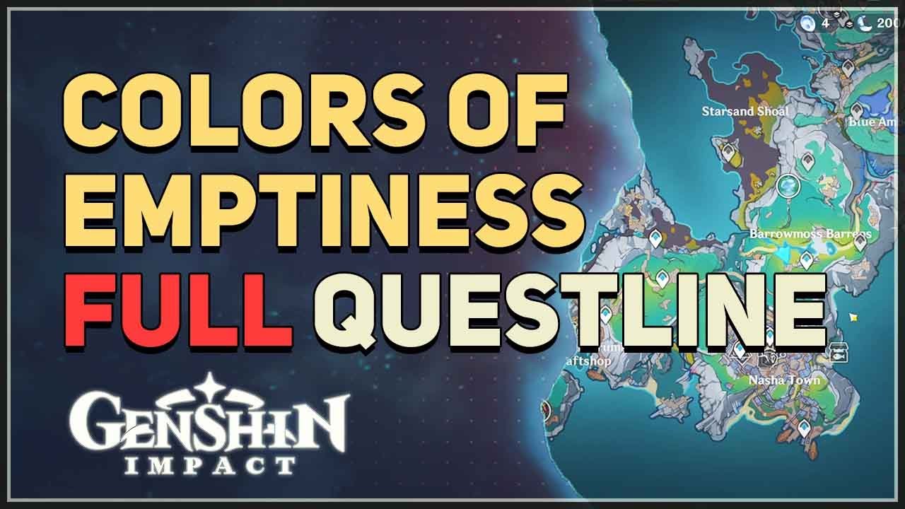 Colors of Emptiness FULL QUEST Genshin Impact - YouTube