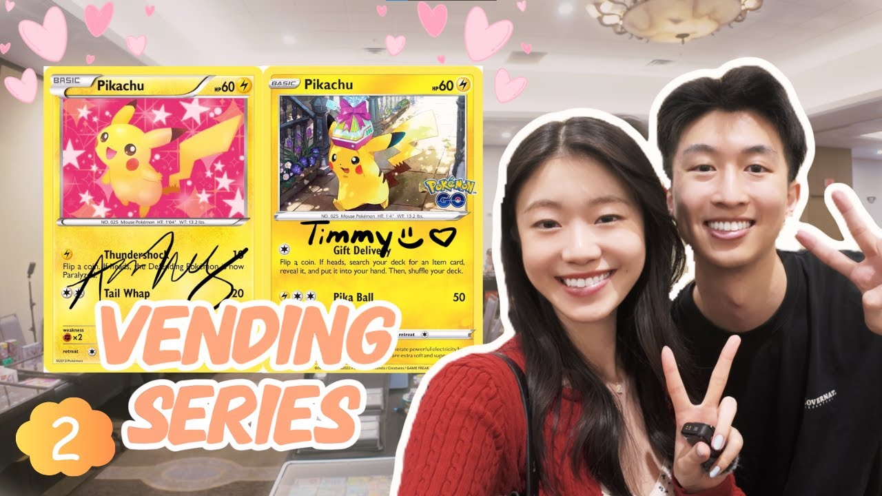 They Asked Us to Sign Their Pokémon Cards?! | Vending Series Part 2 ...