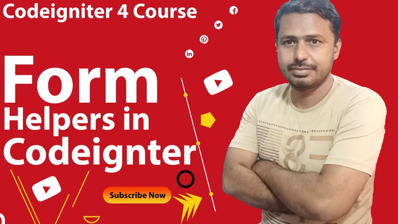 Form helper in codeigniter 4 | form_input | form_textarea | form_upload | form_open | form_close ...