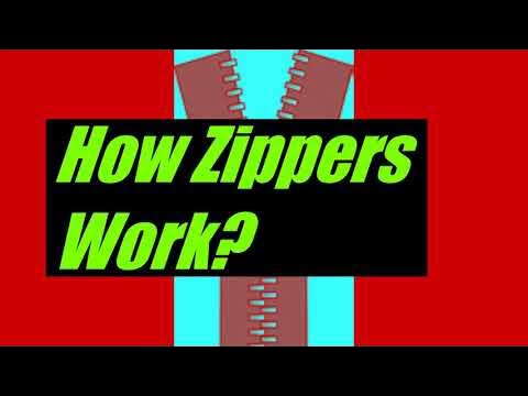How Zippers Work 🤐 - YouTube
