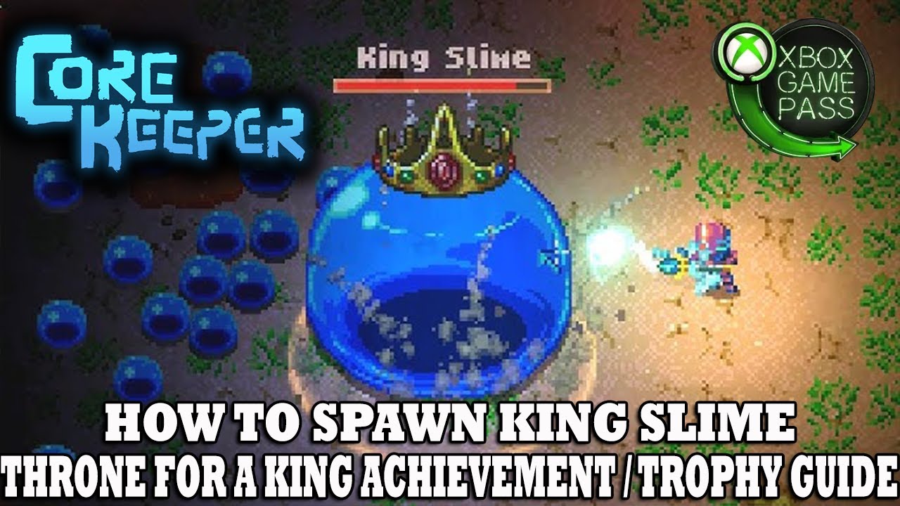 Core Keeper Guide | How to Spawn King Slime | A Throne Fit For A King ...