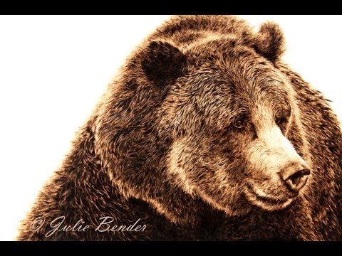 Fine Art Pyrography with Julie Bender - YouTube