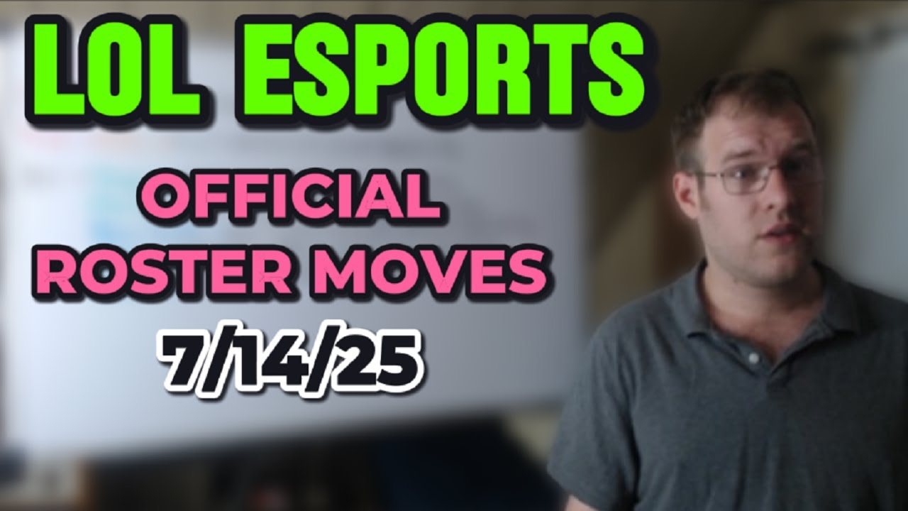 Official Lol Esports Roster Moves 7/14/25 (NAVI, TLN, JDG) - YouTube
