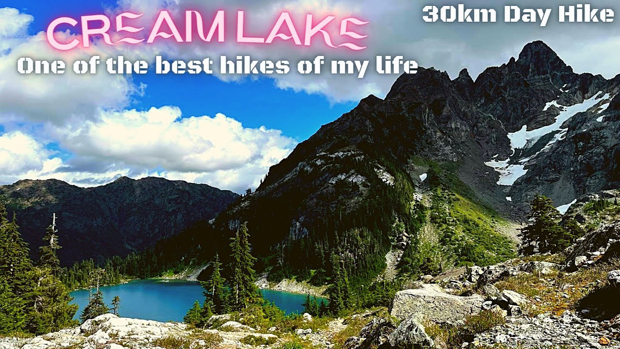 Beautiful Hike to Cream Lake, Vancouver Island, BC - YouTube