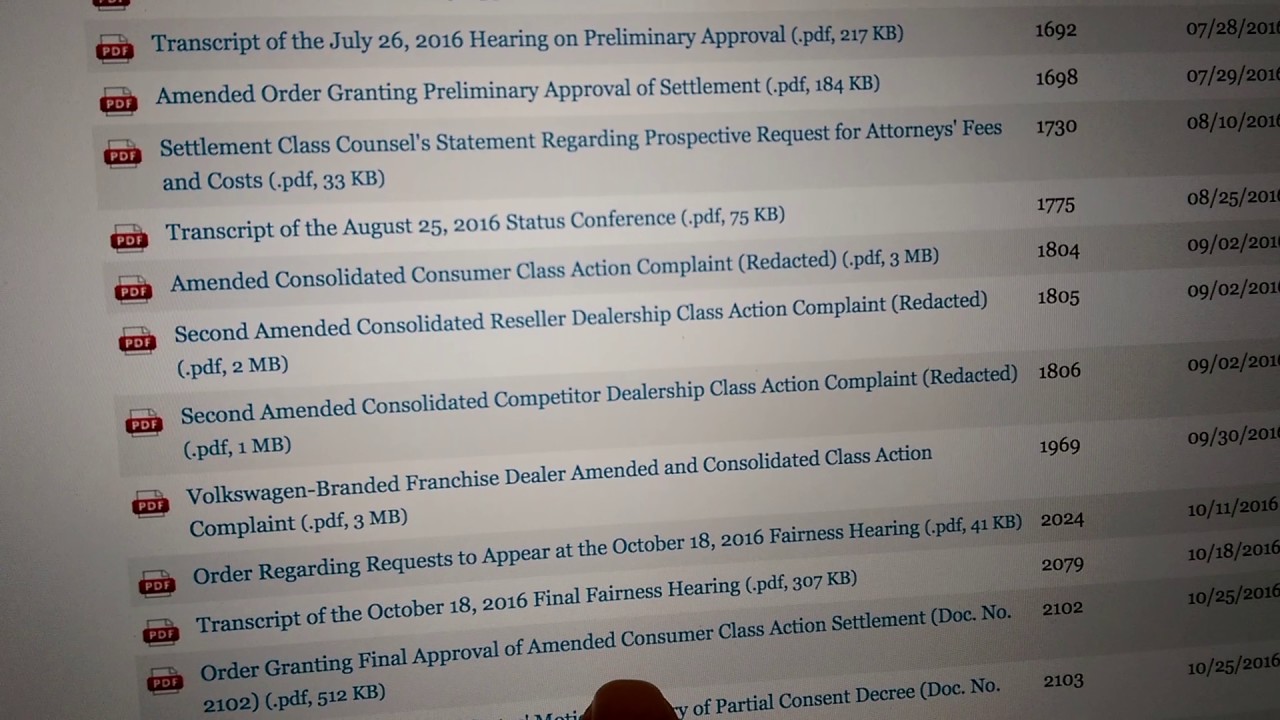 Court Transcripts Reveal 3.0L V6 Diesel Settlement Clues - YouTube