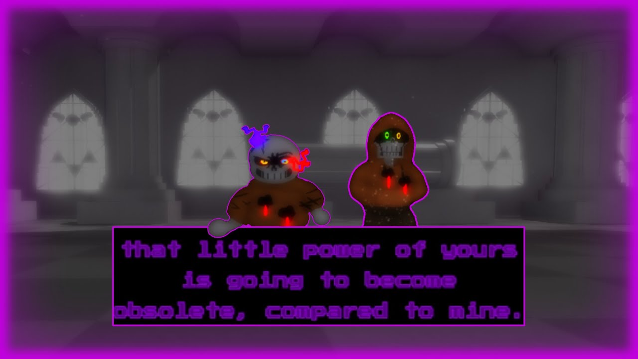 Dusttrust phase 3 (Chara Update) Undertale: Judgement Day Roblox (No ...